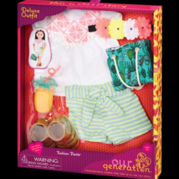 Our Generation | Toys | Nwt Our Generation Fashion Fiesta Fashion ...